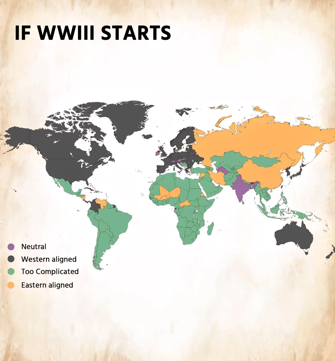 Top Fun Map Ideas If World War 3 Starts